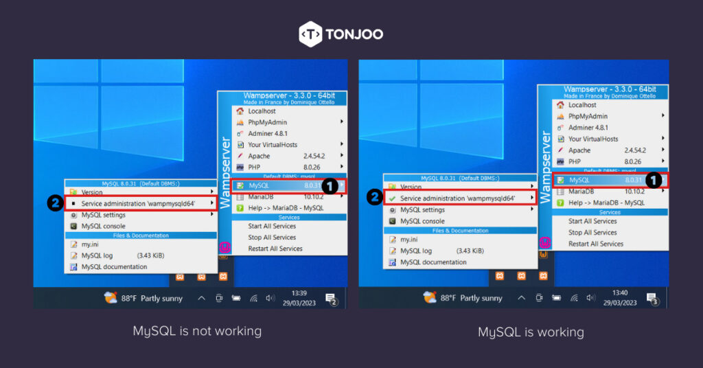 How to Fix WampServer Orange Icon (or Red)? Use These Tricks - Tonjoo