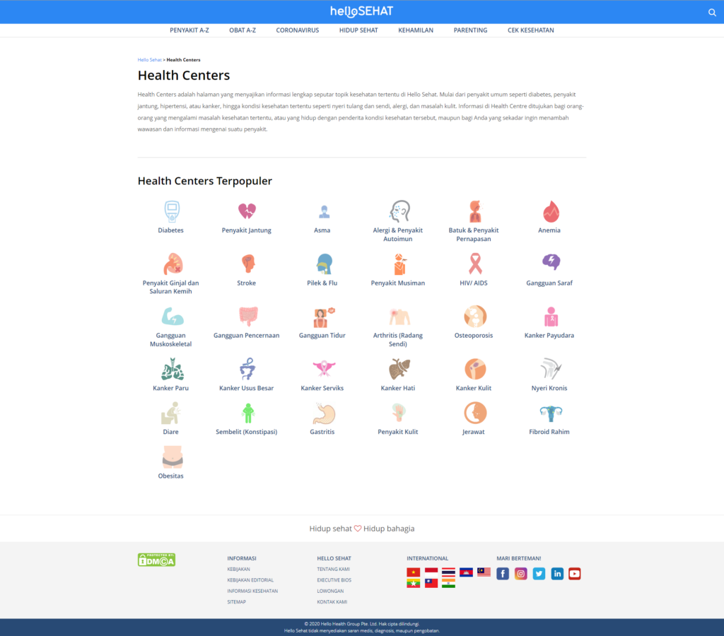 Hello Health Group - Tonjoo