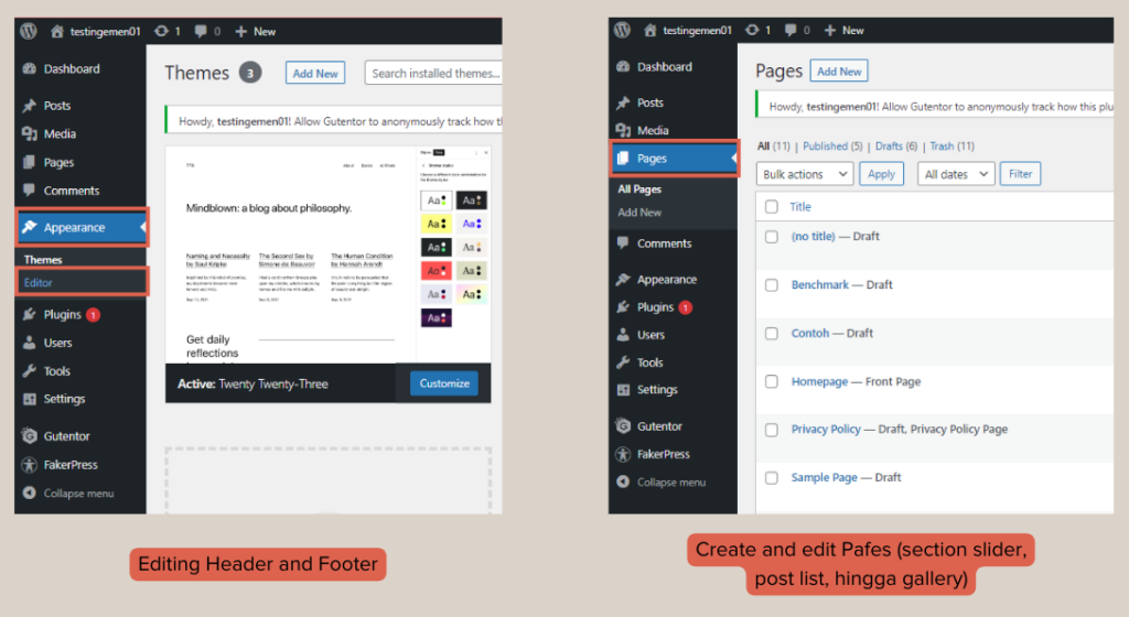 How to Create Homepage in WordPress using Gutenberg - Tonjoo